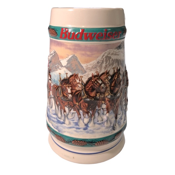 1993 Budweiser Holiday Stein